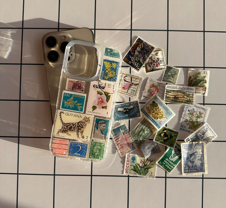 Postage Stamp Custom iPhone Cases – Mayzie Co.